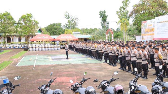 Pimpin Apel Kesiapan Pengamanan TPS Pemilu 2024, Kapolres:Jaga Netralitas Dalam Menjalankan ...