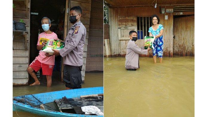 Ershi dan INLA Melawi Salurkan Bantuan Beras Kepada Kepada Korban Banjir Melawi ...