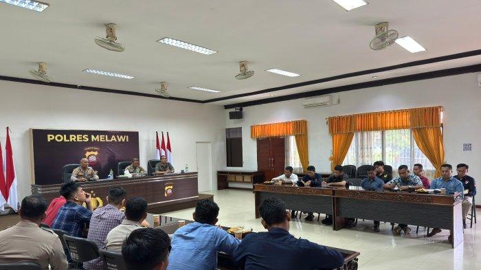 Kapolres Melawi Pimpin Kegiatan Pelatihan Peningkatan Kemampuan Fungsi Teknis Reskrim ...