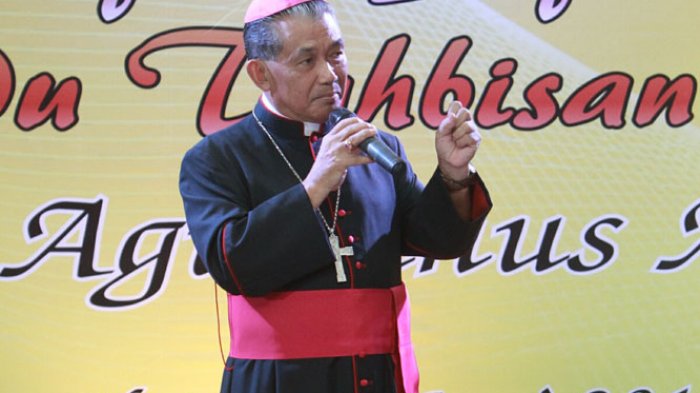 Uskup Agung Mgr Agustinus Agus Pr Dijadwalkan Pimpin Misa Syukur HUT ke ...