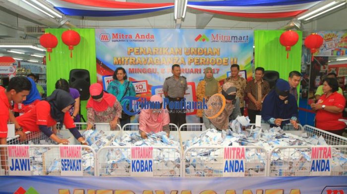 Mitra Anda Bagi-bagi Voucher Belanja Rp 1,2 Miliar - Tribunpontianak.co.id