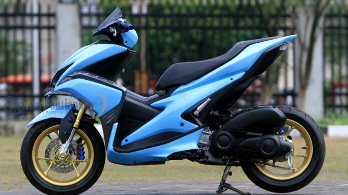 Semakin Gahar, Inilah Penampakan Modifikasi Aerox Untuk Harian ...