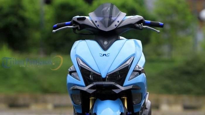 Semakin Gahar, Inilah Penampakan Modifikasi Aerox Untuk Harian ...