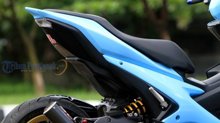 Semakin Gahar, Inilah Penampakan Modifikasi Aerox Untuk Harian ...