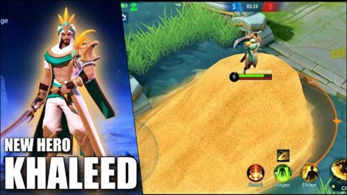 TUTORIAL Khaleed Hero Baru Mobile Legends, Fighter Baru dengan Kekuatan ...
