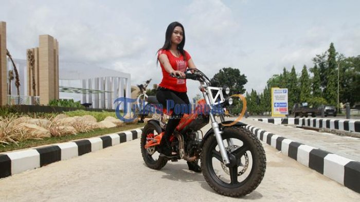 Minerva Madass, Bergaya Naked Bike Adventure - Tribunpontianak.co.id