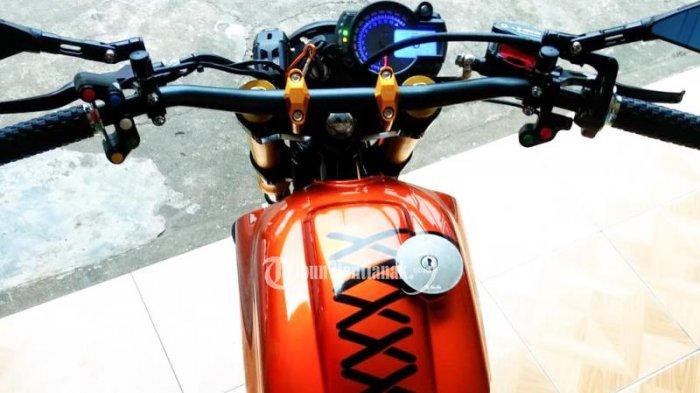 Modif Motor Scorpio Jadi Scrambler - Tribunpontianak.co.id