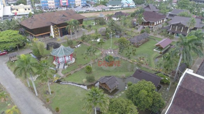 Keindahan Panorama di Museum Kalbar dari Ketinggian - Tribunpontianak.co.id