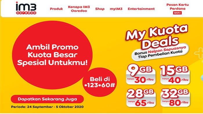 PROMO Internet Murah IM3 Indosat Ooredoo Kuota 9GB+ Bonus Nelpon Hanya ...