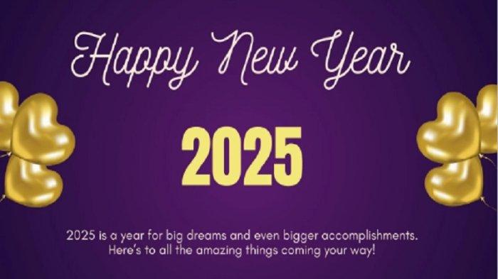 20 Kata-kata Bijak Menyambut Tahun Baru 2025 Cocok Diberikan ke Teman hingga Keluarga ...