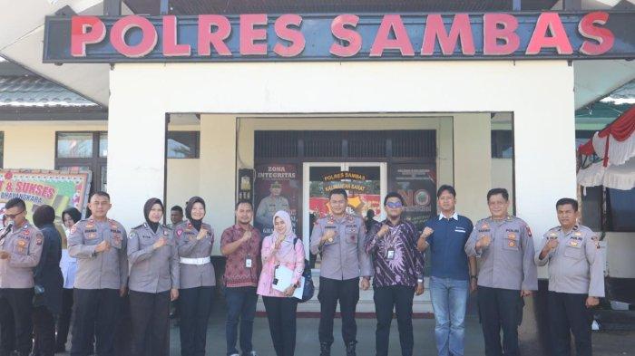 Perwakilan Ombudsman RI Kalbar Lakukan Penilaian Kepatuhan Pelayanan Publik di Polres Sambas ...