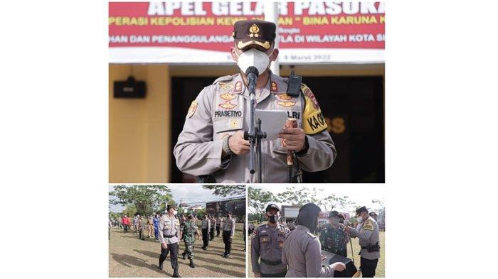 Pimpin Apel Gelar Pasukan Ops Bina Karuna 2022, Berikut Amanat Yang Disampaikan Kapolres ...