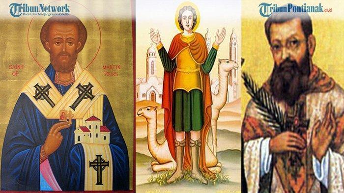 Orang Kudus Katolik 11 November Santo Martinus, Santo Menas ...