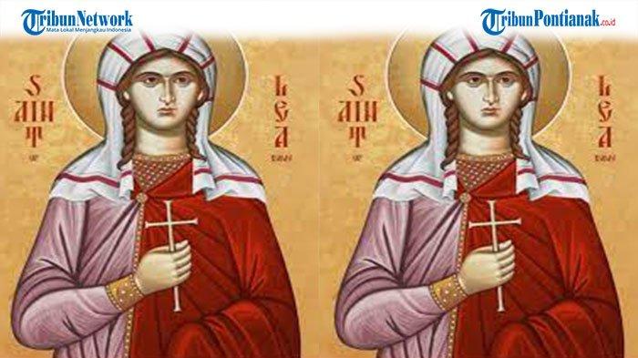 Orang Kudus Katolik 22 Maret Santa Lea - Tribunpontianak.co.id
