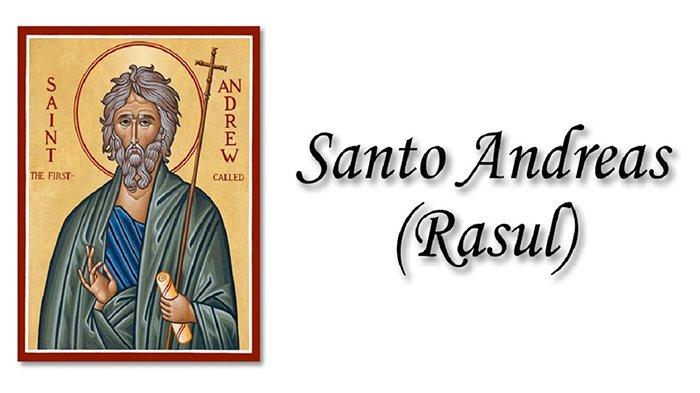 Orang Kudus Katolik 30 November Santo Andreas Rasul - Tribunpontianak.co.id