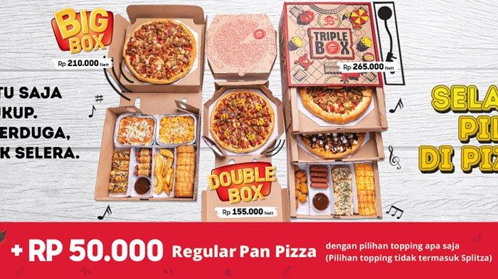 PROMO PIZZA HUT TERBARU JULI 2020, Paket Makan Hemat 4 - 5 Orang, Nasi ...