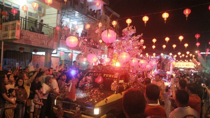 Ini Rute Pengalihan Arus Pawai Lampion dan Tatung di Singkawang - Tribunpontianak.co.id