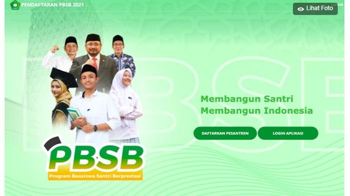 Cara Daftar Beasiswa PBSB 2021 / Program Beasiswa Santri Berprestasi ...