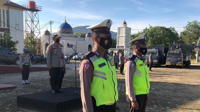 Polres Kayong Utara Gelar Pengucapan Tri Brata dan Catur Prasetya - Tribunpontianak.co.id