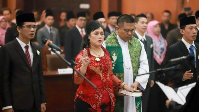 FOTO: Rapat Paripurna Pelantikan 45 Anggota DPRD Kota Pontianak Masa Jabatan 2019-2024 ...