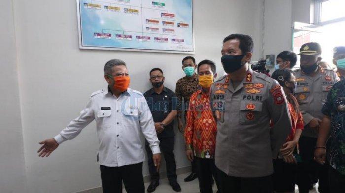 FOTO: Peluncuran Kampung Mandiri Tangguh Kepung Bakul Khatulistiwa di Kantor Balai Desa Parit ...