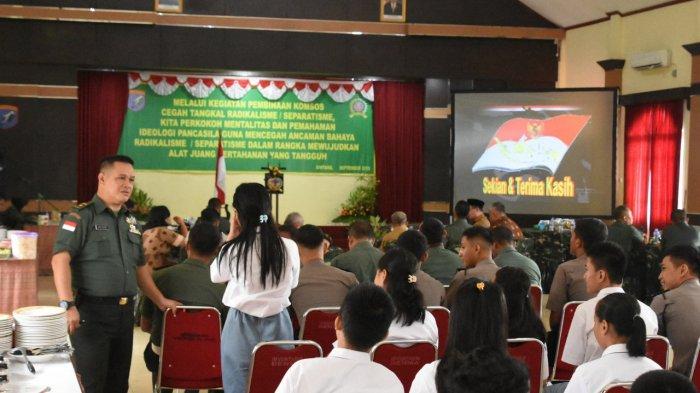 Korem 121/ABW Gelar Pembinaan Komsos CEGAH Tangkal Radikalisme/Separatisme - Tribunpontianak.co.id