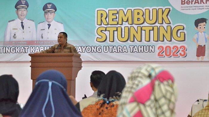 Rembuk Stunting Aksi ke-3, Wabup Effendi Harapkan TPPS Terus Bekerja Optimal - Tribunpontianak.co.id