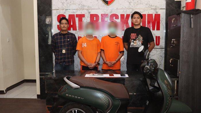 Sat Reskrim Polres Sekadau Tangkap Dua Tersangka Penipuan Dan