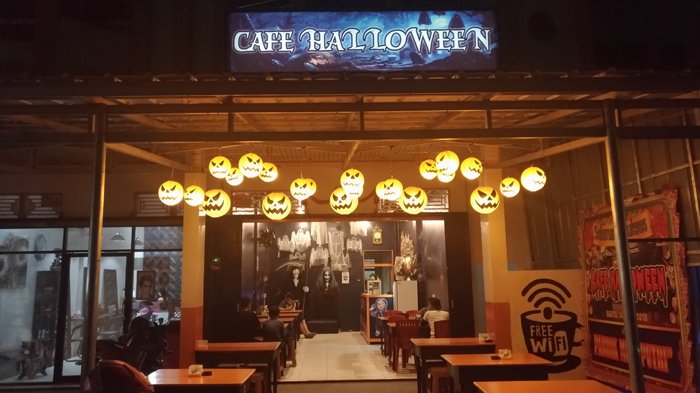 Sensasi Horor, Cafe Halloween di Singkawang Bikin Penasaran ...