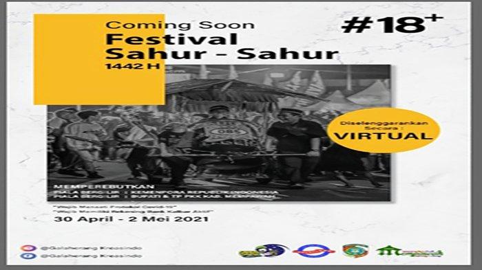 Festival Sahur-sahur Tahun ini Digelar Secara Virtual - Tribunpontianak ...