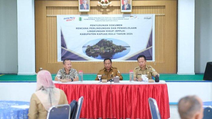 Pemda Kapuas Hulu Susun Dokumen FGD RPPLH 2024 - Tribunpontianak.co.id