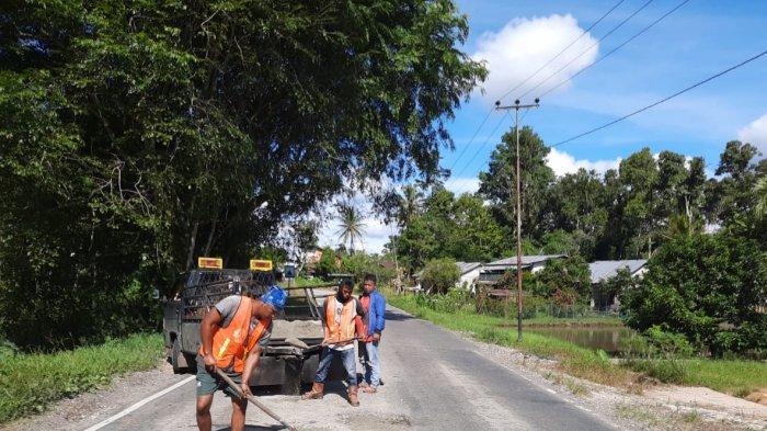 Pelaksanaan Perbaikan Jalan, Karolin: Saya Harap Masyarakat Mengawasi ...