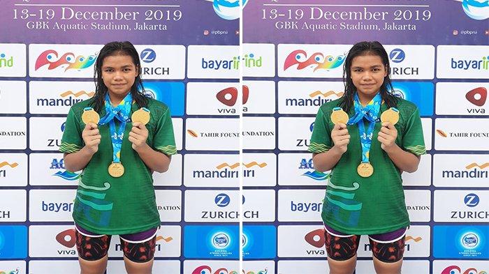 Lolos PON, Ini Hasil Akhir Raihan Medali Perenang Kalbar Elsa Anasyia ...