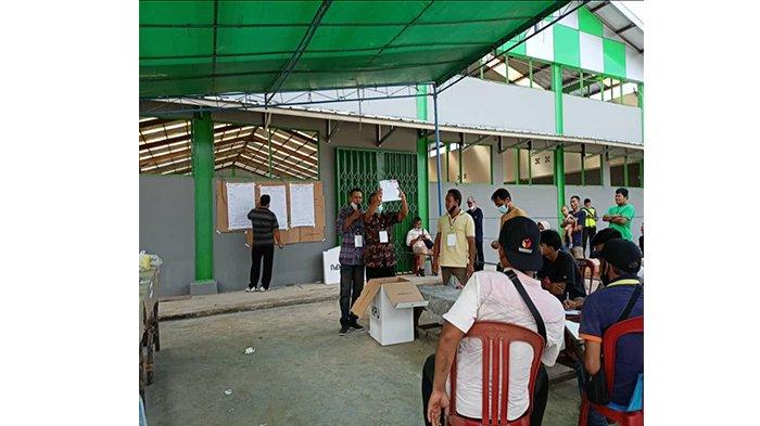 Hasil PSU di TPS 01 Putussibau Kapuas Hulu, Fransiskus Diaan-Wahyudi ...
