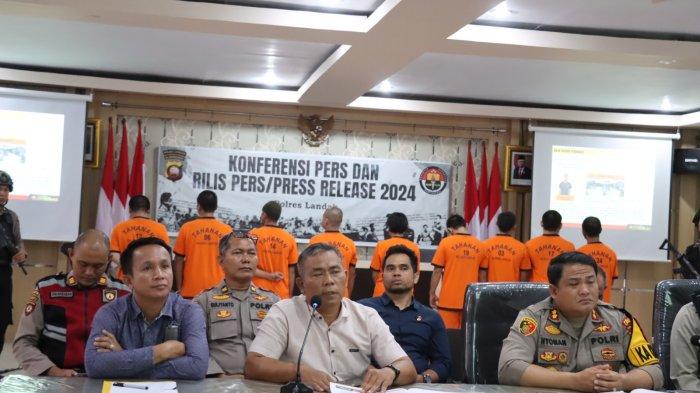 Hasil Pengembangan Kasus, Polres Landak Ringkus Dua Pelaku Curanmor dan Tiga Pengedar Sabu ...