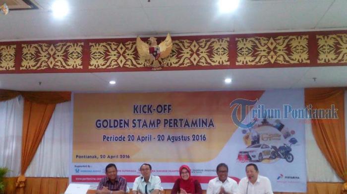 Pertamina Luncurkan Golden Stamp - Tribunpontianak.co.id