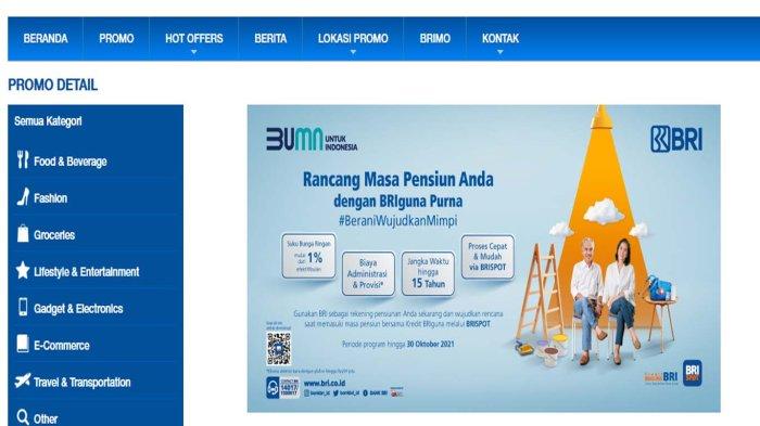 Program Pinjaman BRI Khusus Pensiunan PNS, TNI / Polri Suku Bunga ...