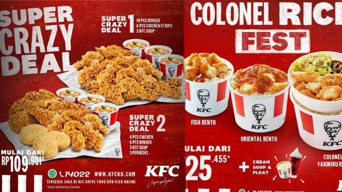 PROMO 5 Paket KFC Juni 2020, Makan & Ngemil Siang Murah Colonel Rice ...