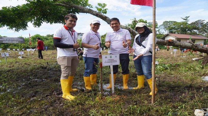 PLN UIP KLB Ikut Partisipasi Penanaman Pohon Serentak Seluruh Indonesia di Kalbar ...