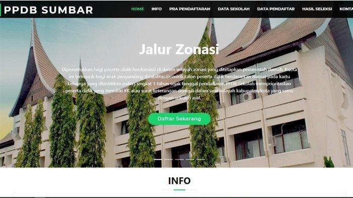 Klik PPDB Sumbar.id Pendaftaran PPDB Sumbar 2020, Siapkan Dokumen Ini ...