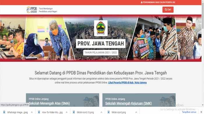 WWW PPDB Jateng Jalur Zonasi SMA-SMK Klik ppdb.jatengprov.go.id Unggah Pakta Integritas Orang ...