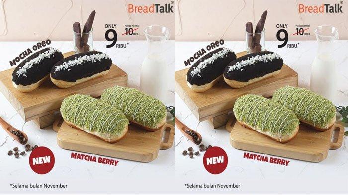 PROMO BreadTalk Terbaru Hari Ini 3 November 2021, Cookie hingga Mocha Orea Matcha Berry Hanya 9 ...