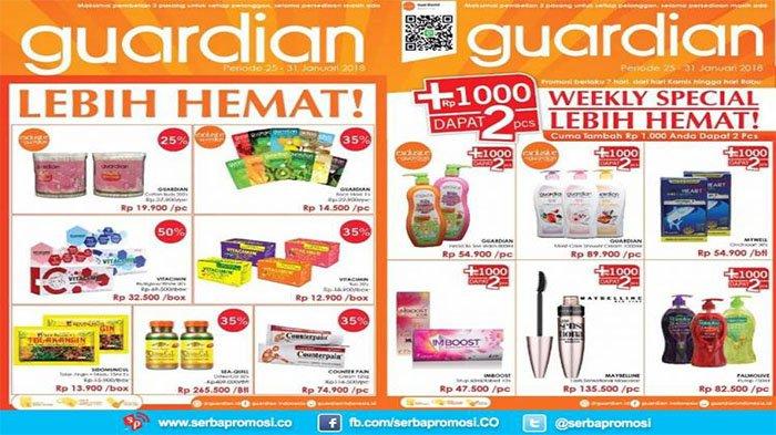 PROMO GUARDIAN Minggu Ini Produk Kesehatan & Kecantikan Tambah Rp1000 ...
