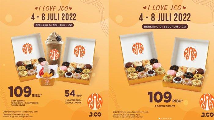 Promo JCO Terbaru 4 Juli 2022, Paket I Love JCO Donuts Beverages hingga ...