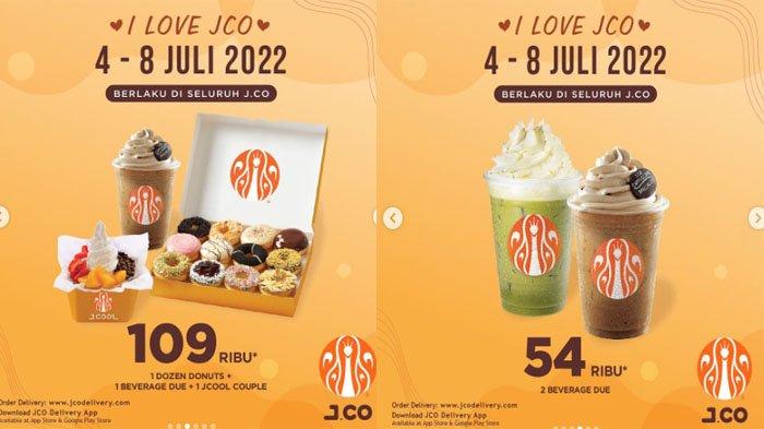 Promo JCO Terbaru 5 Juli 2022, Nikmati Paket I Love JCO Donuts ...
