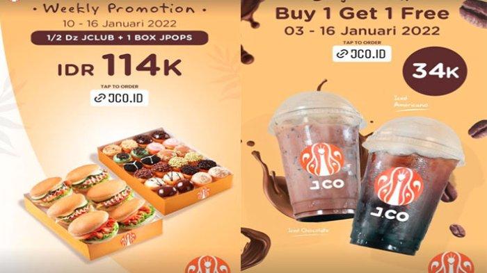 Promo JCO 13 Januari 2022, JClubs + JPops atau Donut & Beli 1 Gratis 1 ...