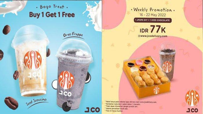 Promo JCO 19 Mei 2022, 1 Box JCO DIY 1 Iced Chocolate Harga Hemat 77 ...
