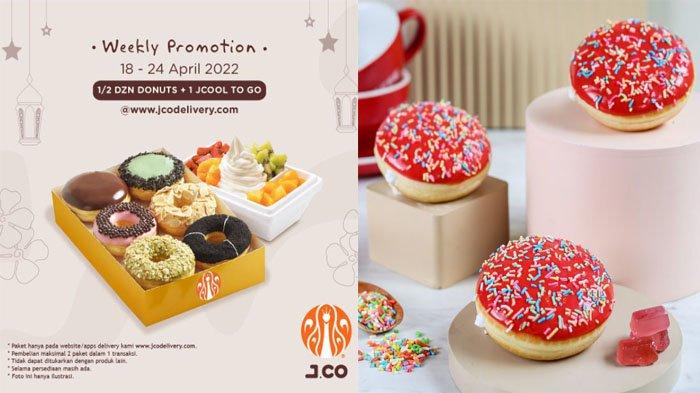 Promo JCO 19 April 2022, Golden Nastar + Caramel Almond & Setengah ...