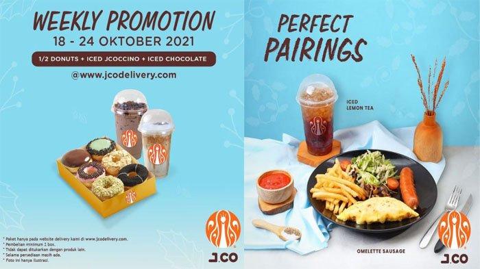 PROMO JCO 20 Oktober 2021, Donat JCO Iced JCoccino Chocolate & Perfect ...