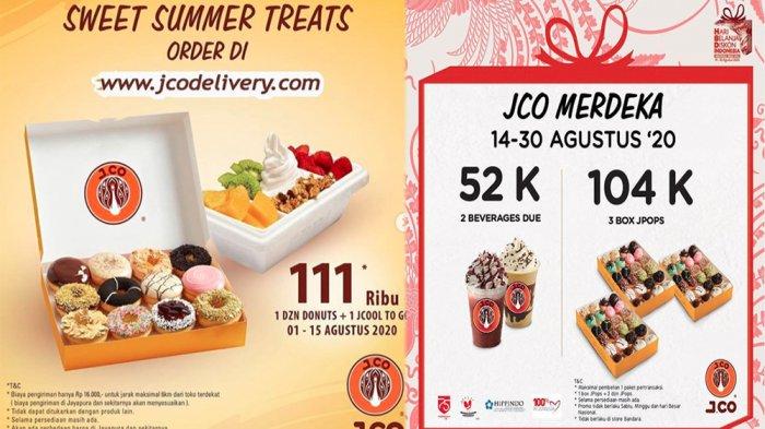 PROMO JCO Agustus 2020, Selusin Donat Favorit dan JCool To Go Rp 111 ...